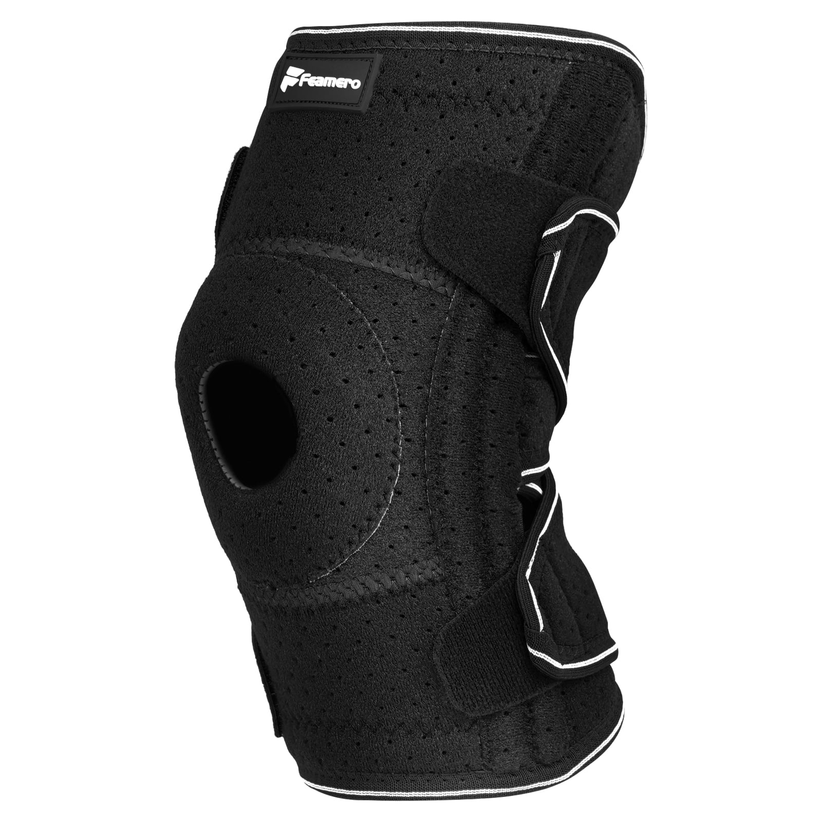 Feamero Knee Brace for Knee Pain, Innovative Cross-Pressure Adjustable ...