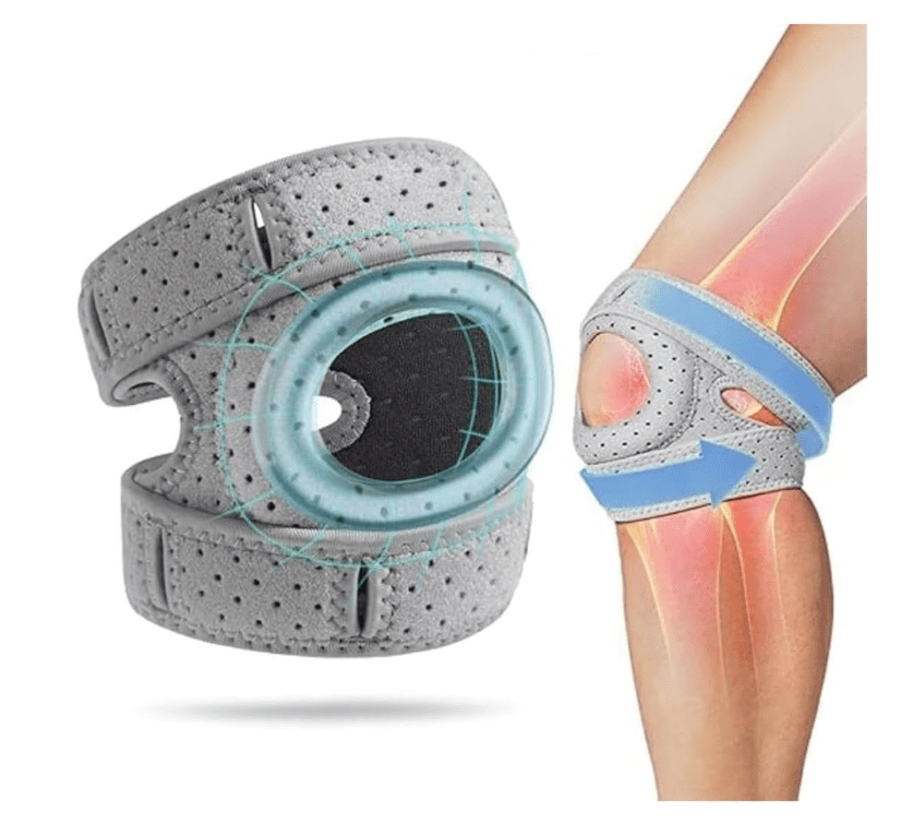 Knee Brace, Patellar Pad Realign Knee Joint While You Move, Adjustable ...