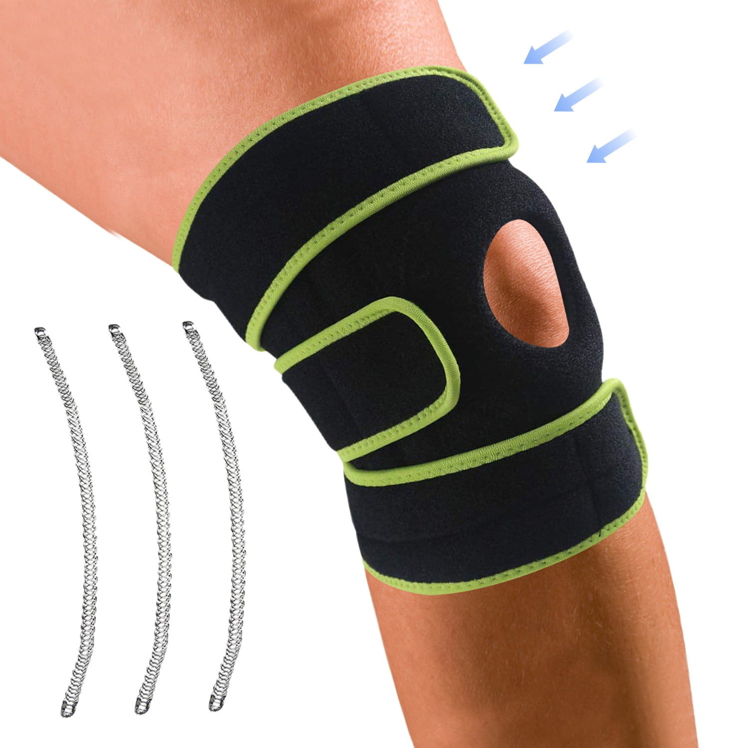 Knee Brace Support, Relieves Meniscus Tear, Arthritis, Tendonitis Pain ...