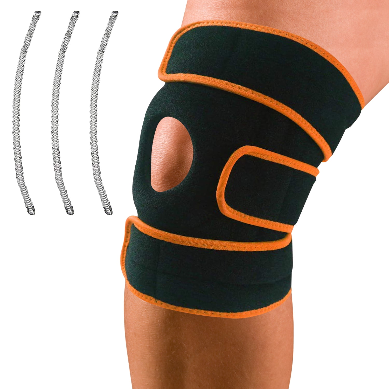 Knee Brace Support with Dual Stabilizers , Relieves ACL, LCL, MCL ...