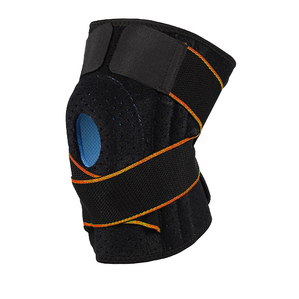Knee Brace With Side Stabilizers & Patella Gel Pads, Adjustable ...