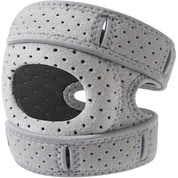 Knee Brace for Women Men, Wellnee Knee Brace Adjustable Tendon Support ...