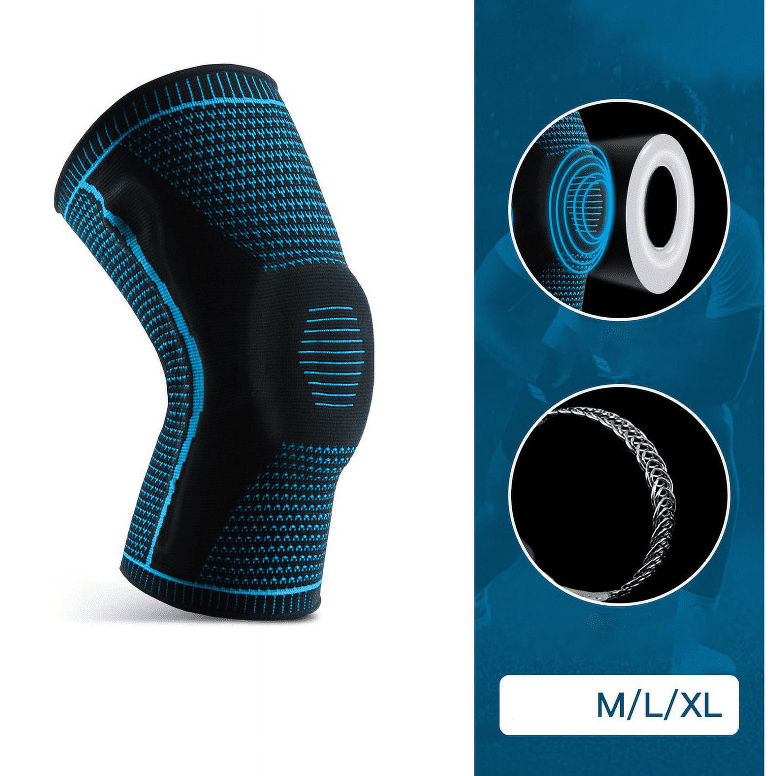 Knee Brace and Supports, Knee Pads Rodilleras Compression Knee Sleeve ...
