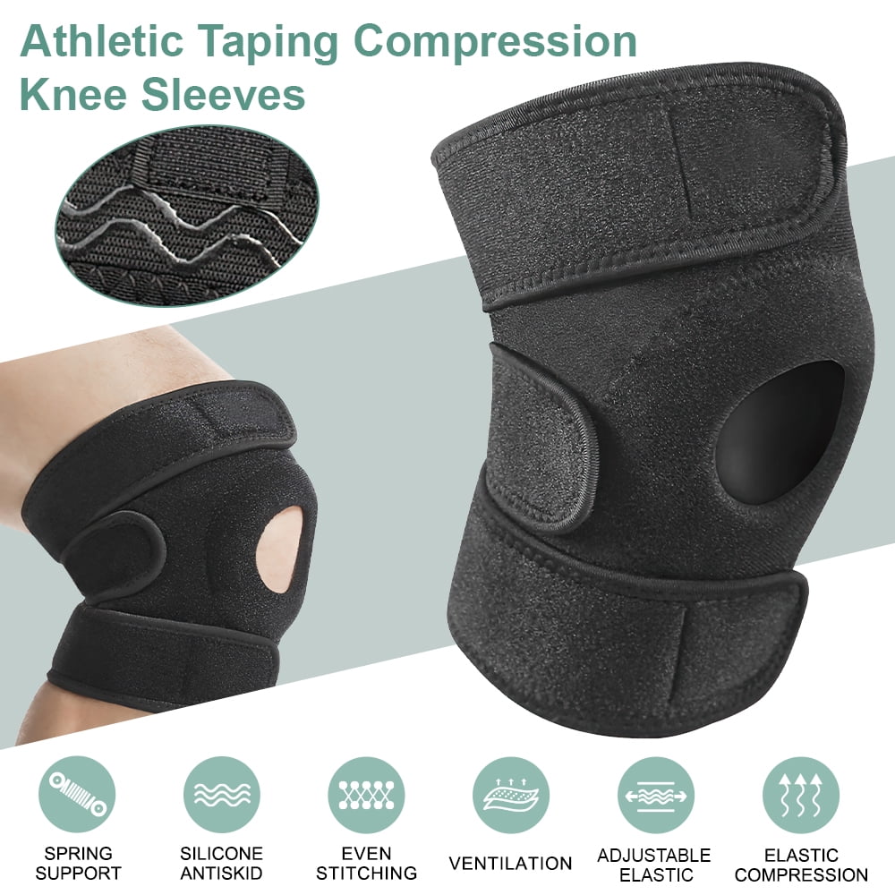 Knee Brace for Men and Women - Adjustable Patellar Compression Knee ...