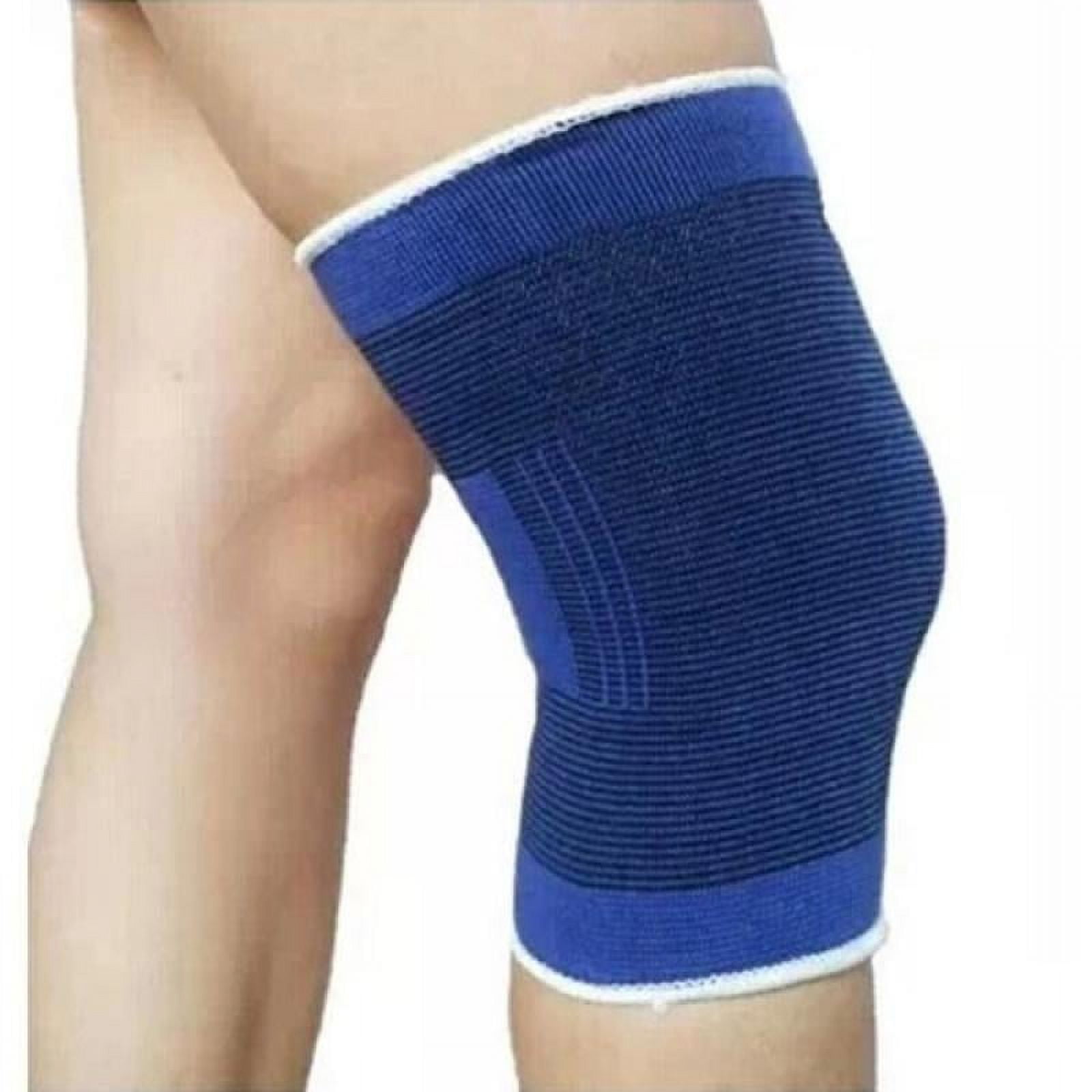 Knee Braces Compression Elastic Knee Stabilizer, 1-Pair - Walmart.com