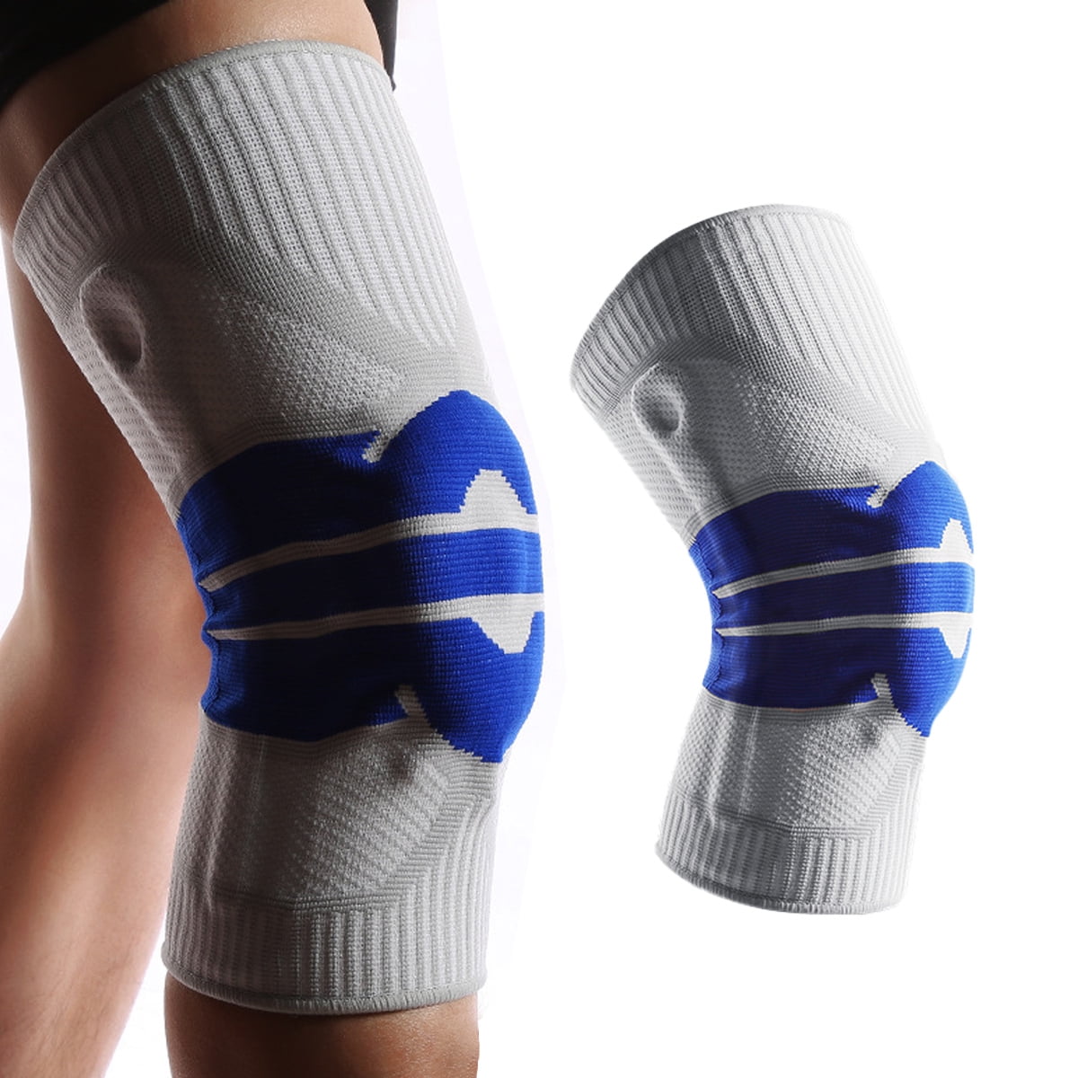 Knee Braces for Knee Pain, Knee Brace with Patella Gel Pad & Side ...