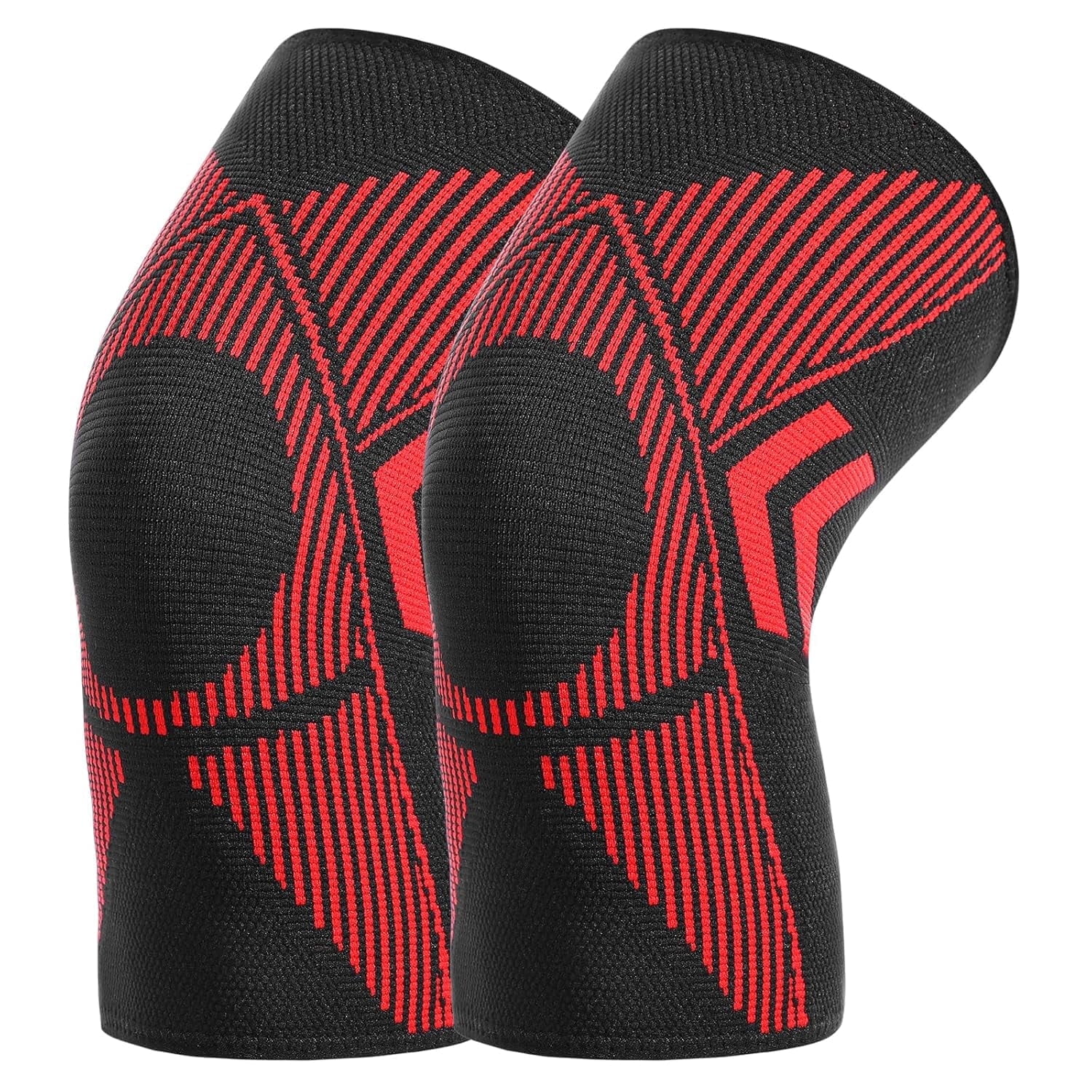 Knee Braces for Knee Pain Relief, 2 Pack Knee Brace for Meniscus Tear ...