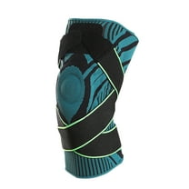 Knee Support Compression Knee Sleeve With Patella Gel Pads And Side ...