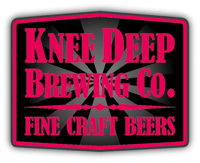 Knee Deep Brewing Beer Drink Car Sticker Phone Decal Water Bottle ...
