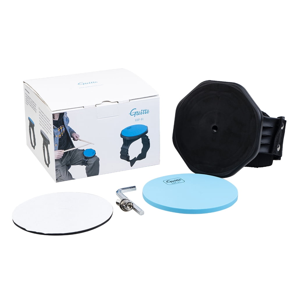 Knee Drum Practice Pad Portable Leg Practice Drum with Strap Percussion ...