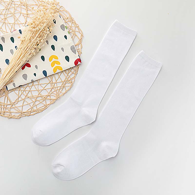 Knee High Socks Kids Boys Girls Long Tube Socks for School Uniform ...