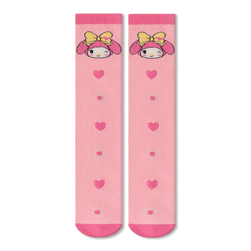 Knee High Socks for Girls & Women Cute Cartoon Stockings Kawaii Cotton ...