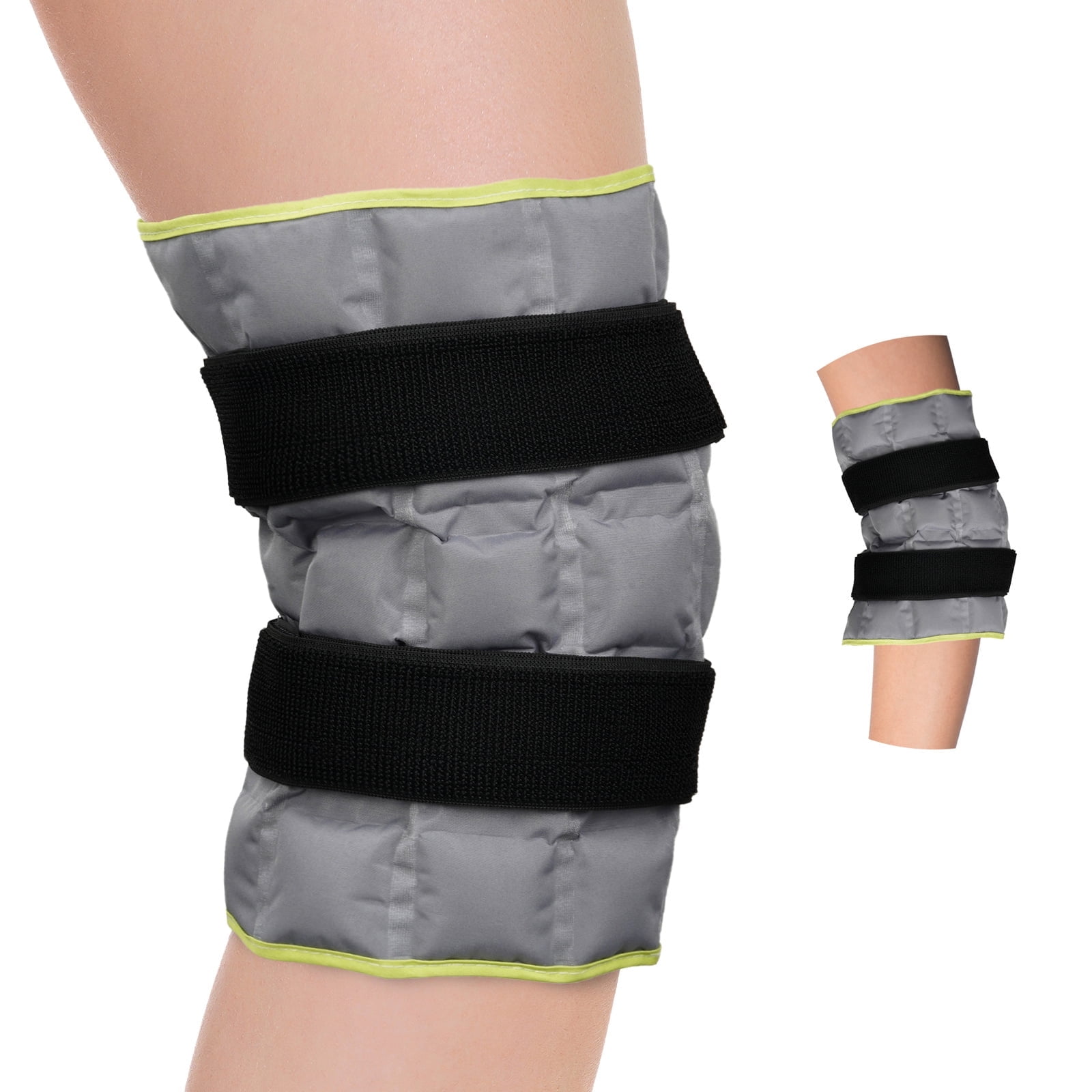 Knee Ice Packs Wrap for Injuries, Flexible Heat Cold Therapy Packs ...