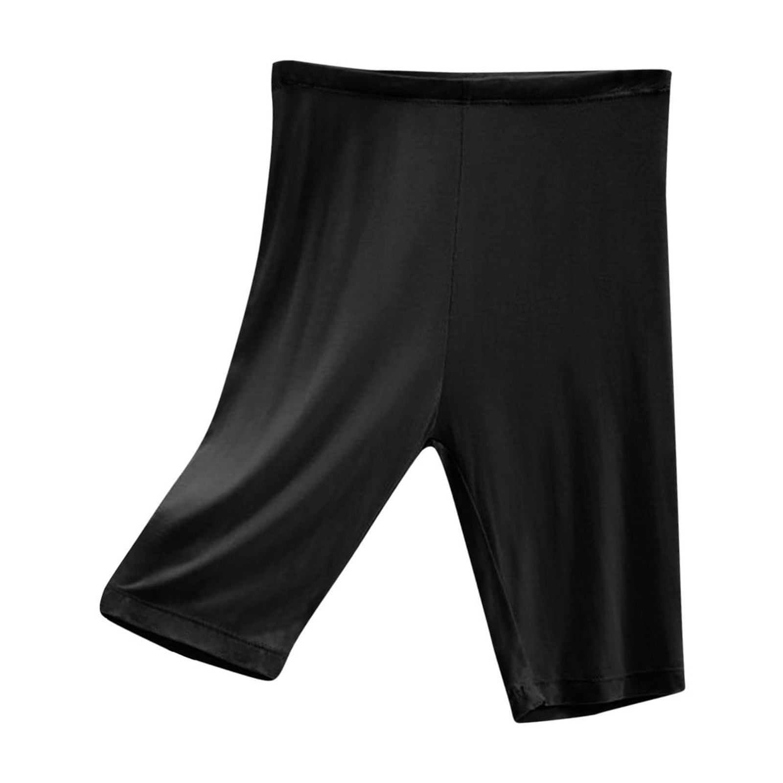Knee Lenght Modal Sleep Shorts for Women 2024 Summer Elastic Waist Soft ...
