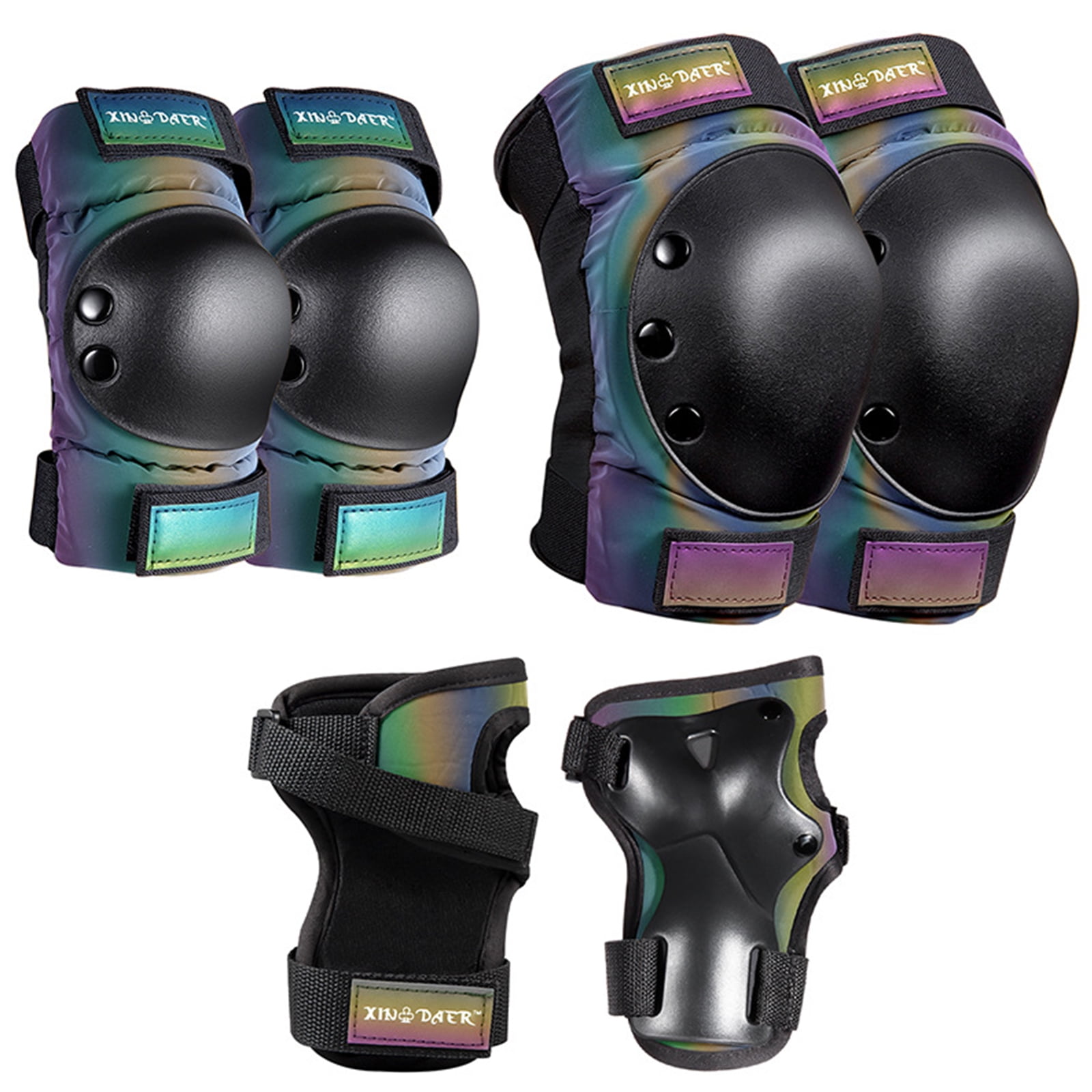 Bmx Accessories Xootz Kids Skate & BMX Protective Set - Knee, Elbow ...