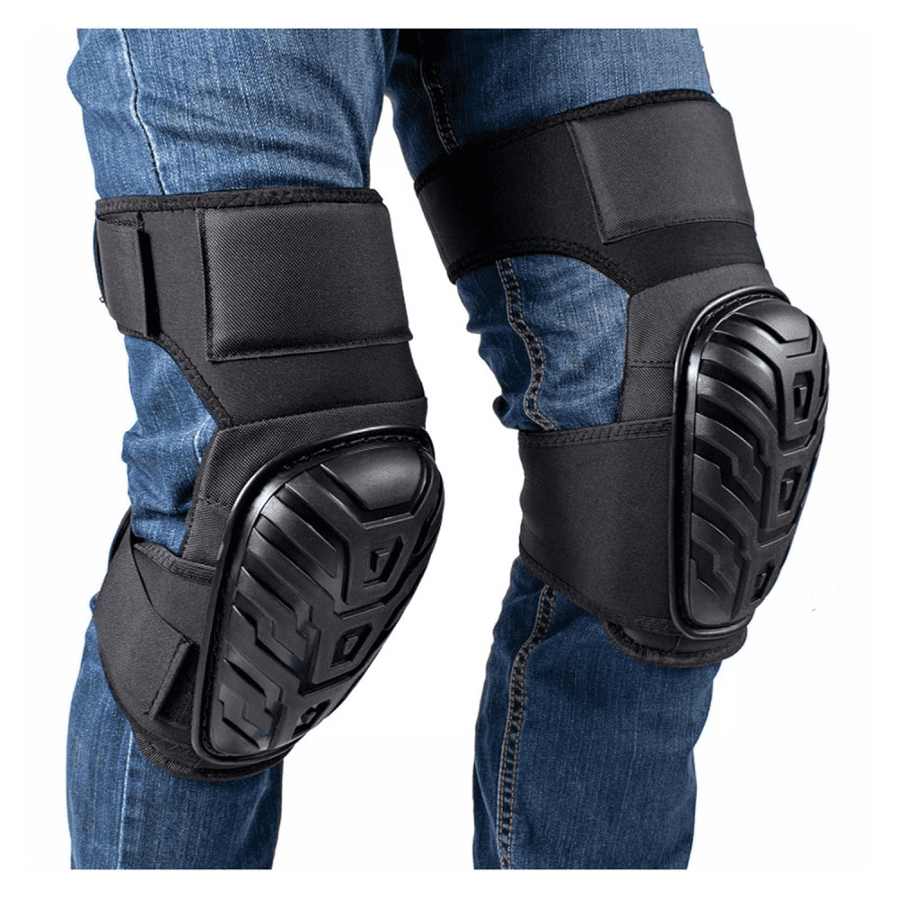 Knee Pads for Work with Heavy Duty Gel Cushion and Adjustable Non-Slip ...