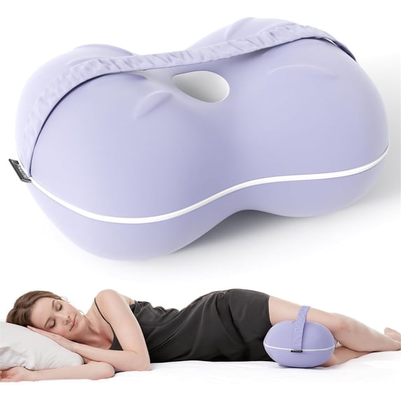 Knee Pillow for Side Sleepers - Cooling Leg Pillow for Side Sleeping ...