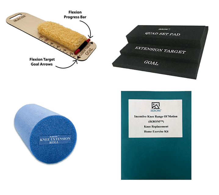 Knee Replacement Home Exercise Kit - Incentive Knee Range of Motion ...