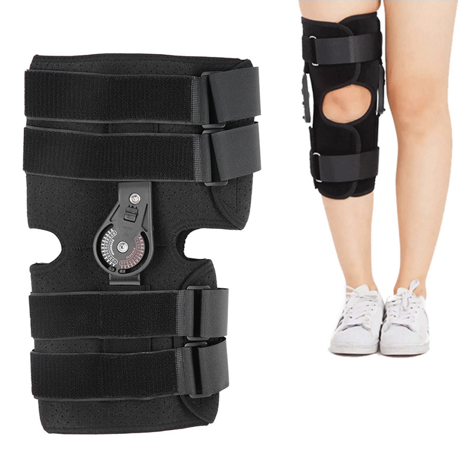 Knee Support Brace, Adjustable Arthritis Varus Valgus Orthopedic ...