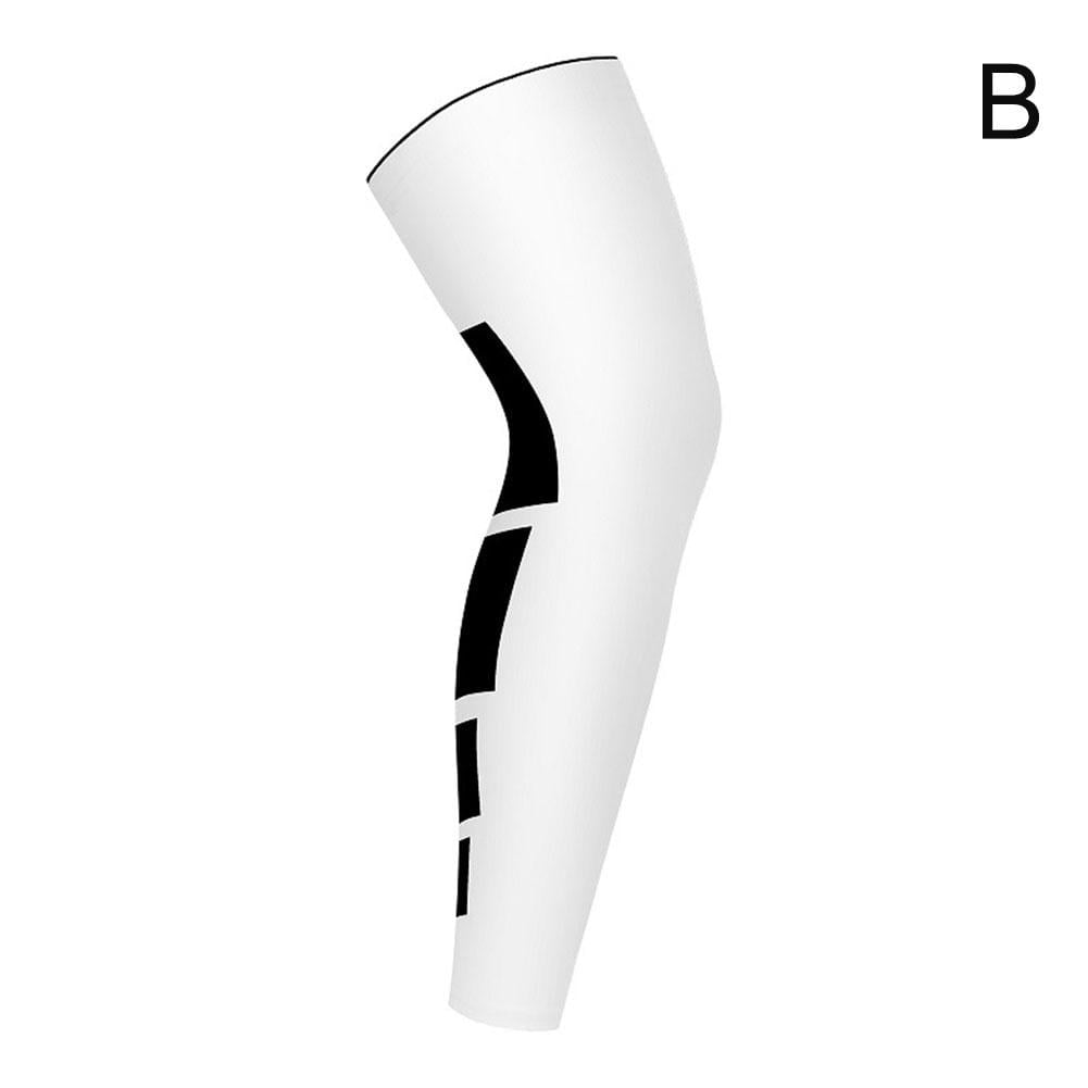 Knee Support Brace Compression Long Full Leg Sleeve Gym Arthritis Spo ...