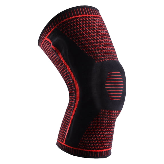 Knee Support Brace with Stabilizing Springs and Compression Sleeve for ...