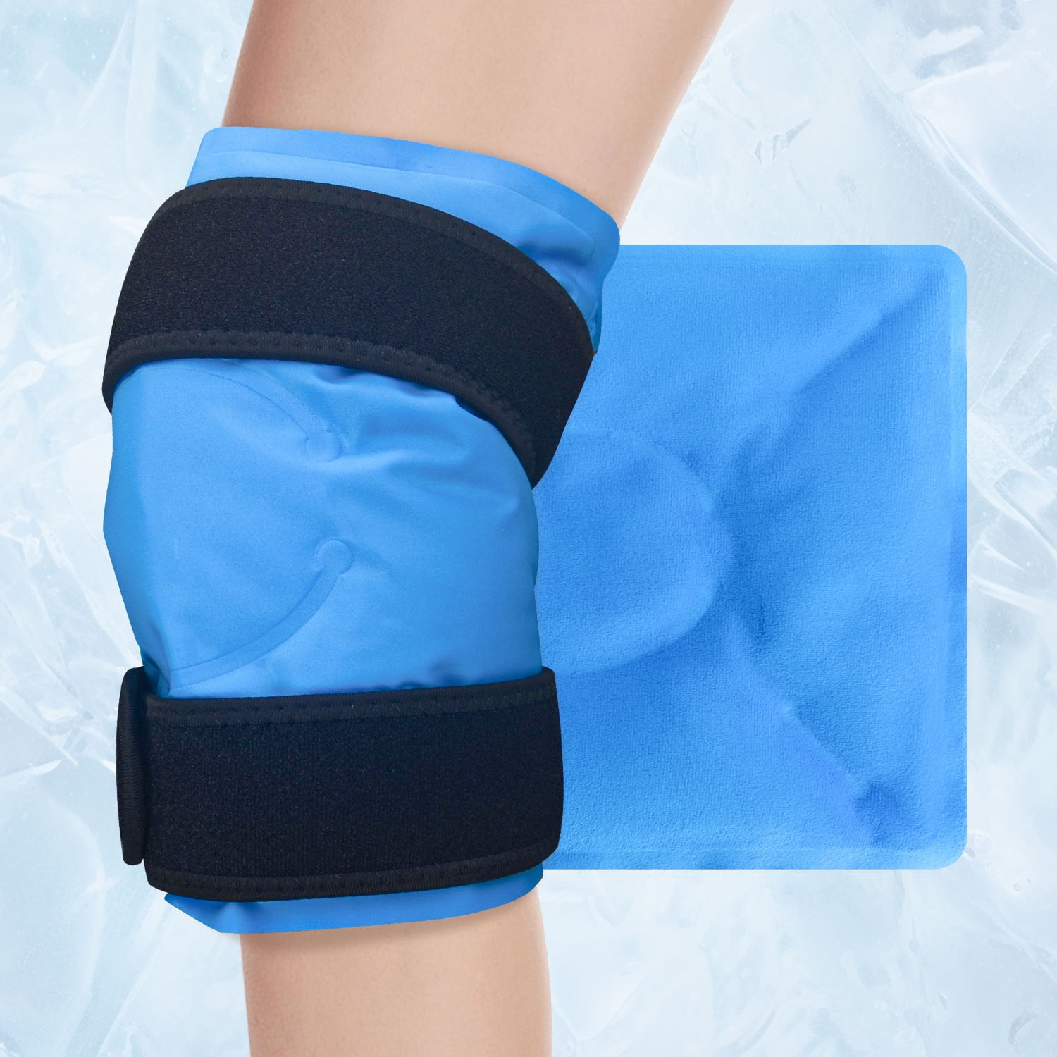 Knee hot and cold packs, leg knee pads, gel hot and cold packs, joint ...