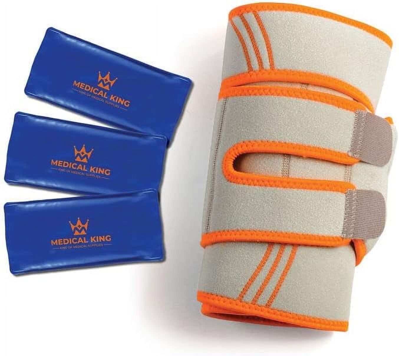 Knee ice wrap, Cold and Hot Adjustable - Knee ice Pack Reusable Gel ...