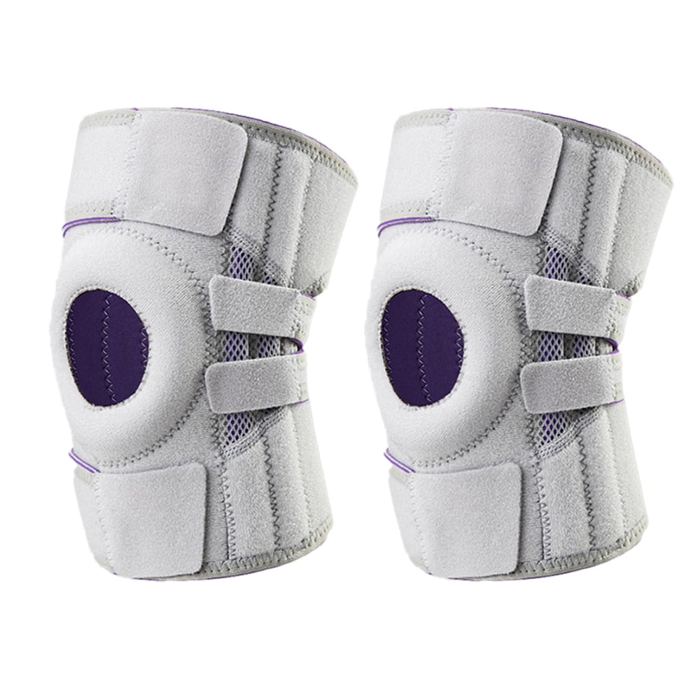 Knee support belt side stabilizer and patellar rubber pad, relieve knee ...