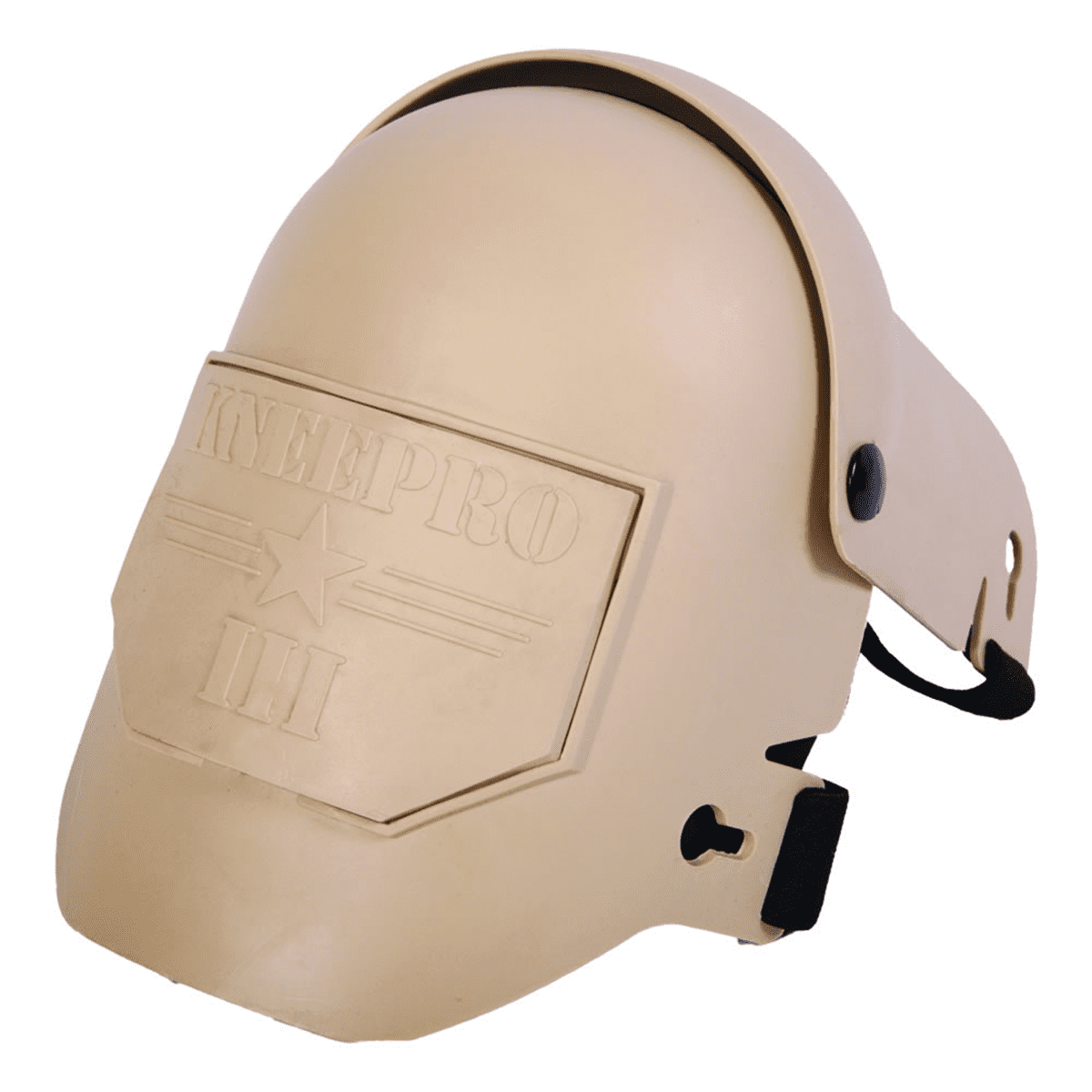 KneePro Ultra Flex III Knee Pads, Tan, One Size, Silicone Rubber, 9 oz ...