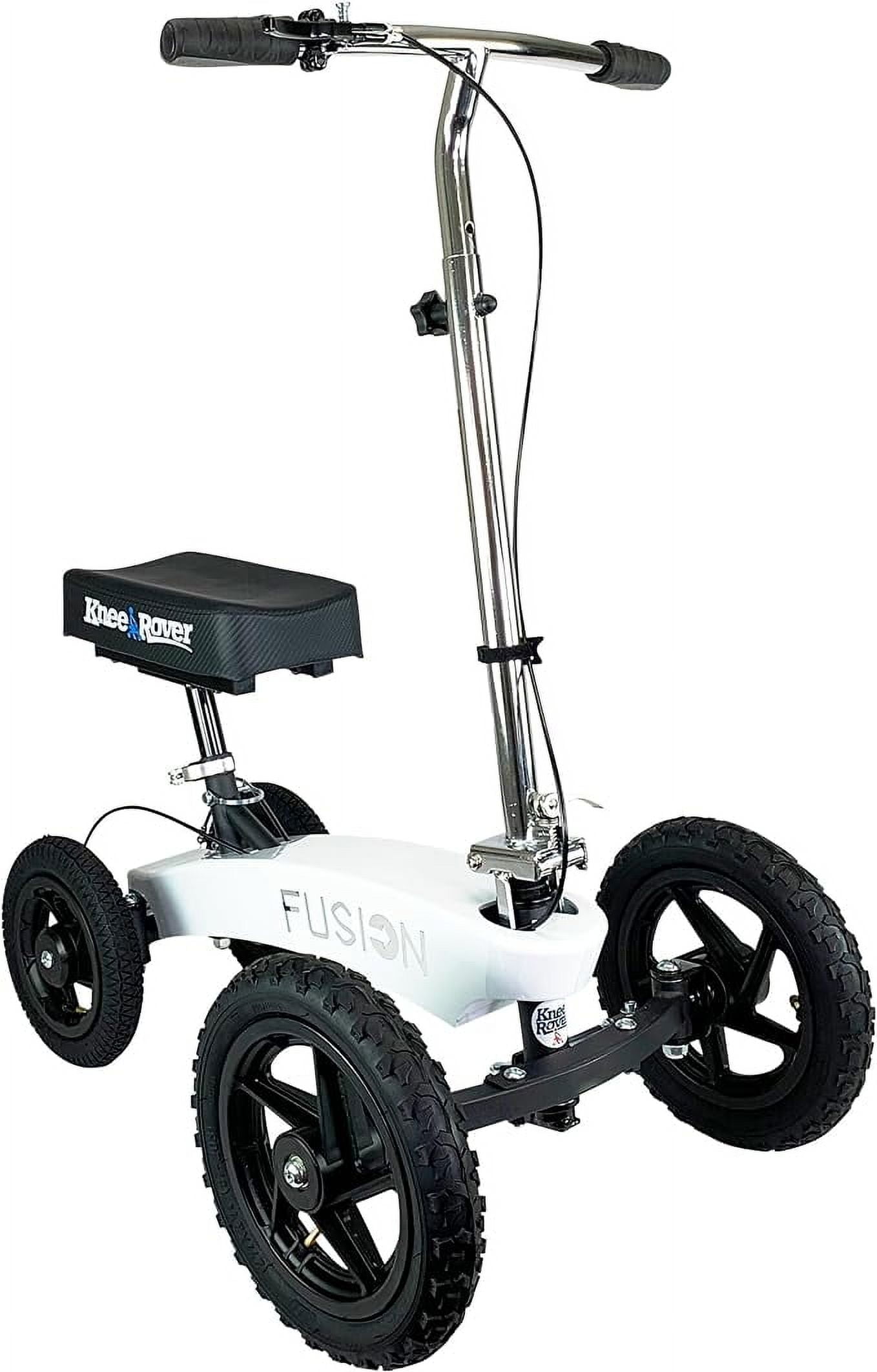 KneeRover Fusion All Terrain Knee Scooter - Heavy Duty Kneewalker with ...