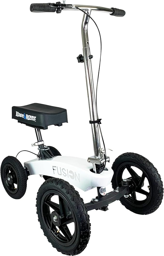 KneeRover ALL TERRAIN FUSION Patented Knee Scooter with 4 Wheel ...