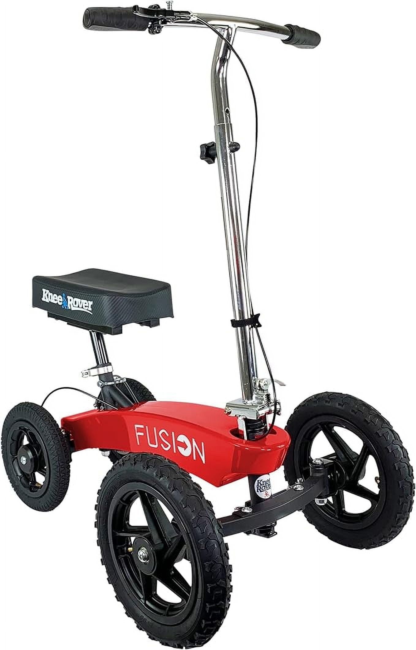 KneeRover Fusion All Terrain Knee Scooter - Heavy Duty Kneewalker with ...