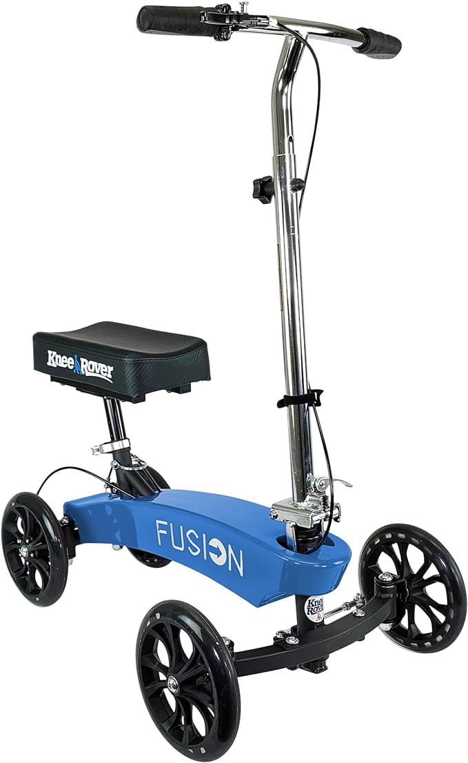 KneeRover FUSION Patented Knee Scooter with 4 Wheel Steering - Knee ...