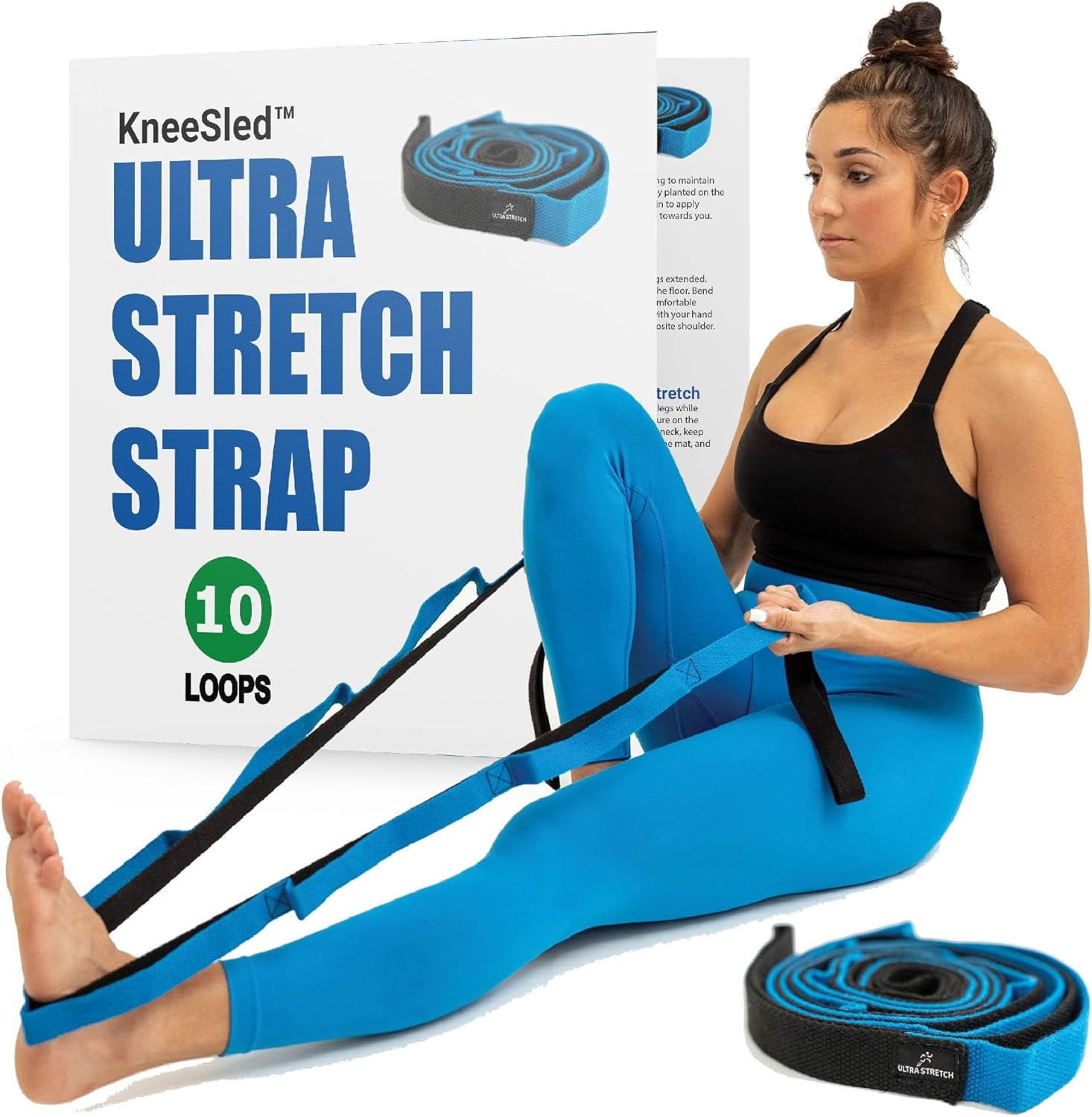 KneeSled™ Ultra Stretch Strap Best Choice for Physical Therapy U.S.A ...