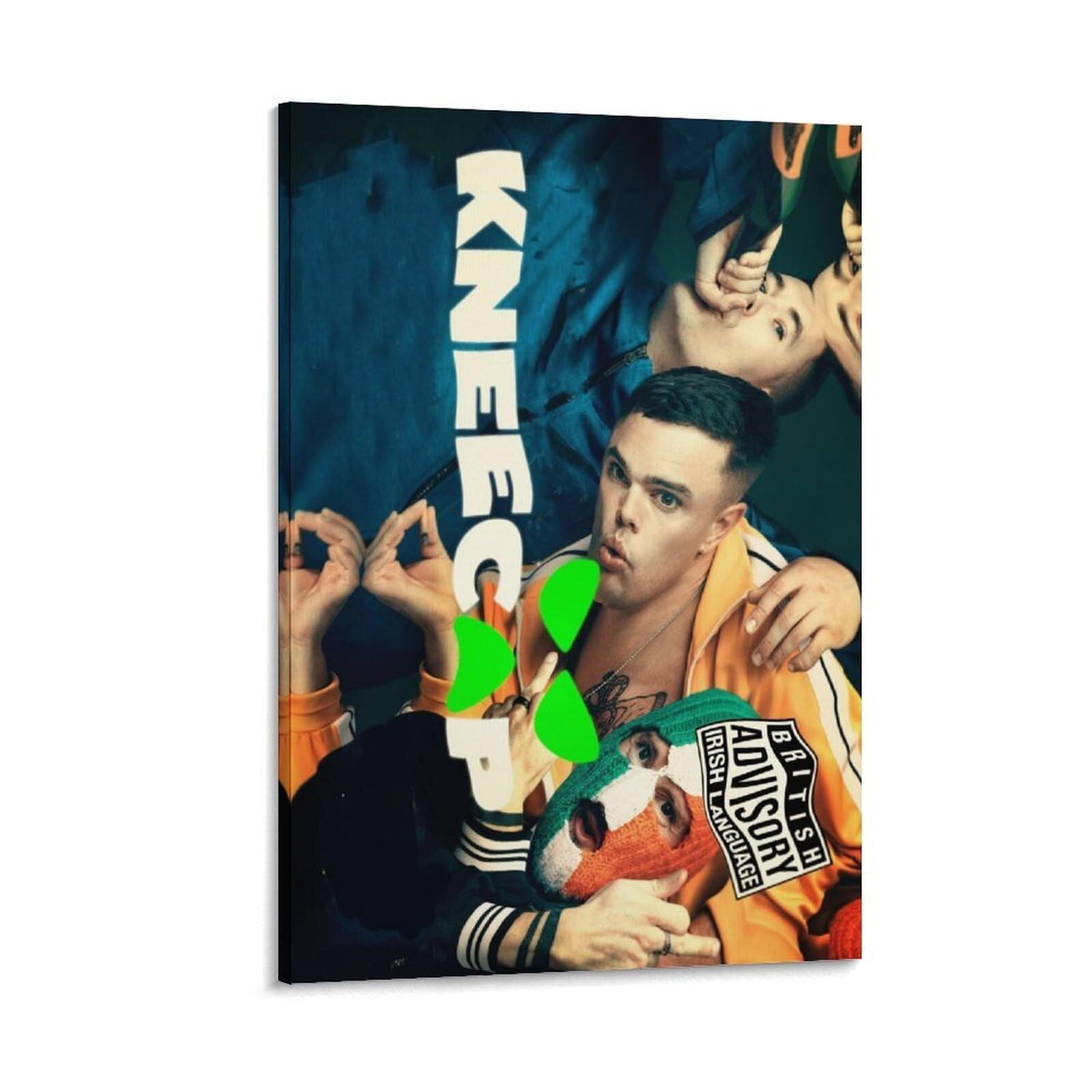 Kneecap Comedy Movie Poster Canvas Prints Wall Painting for Living Room ...