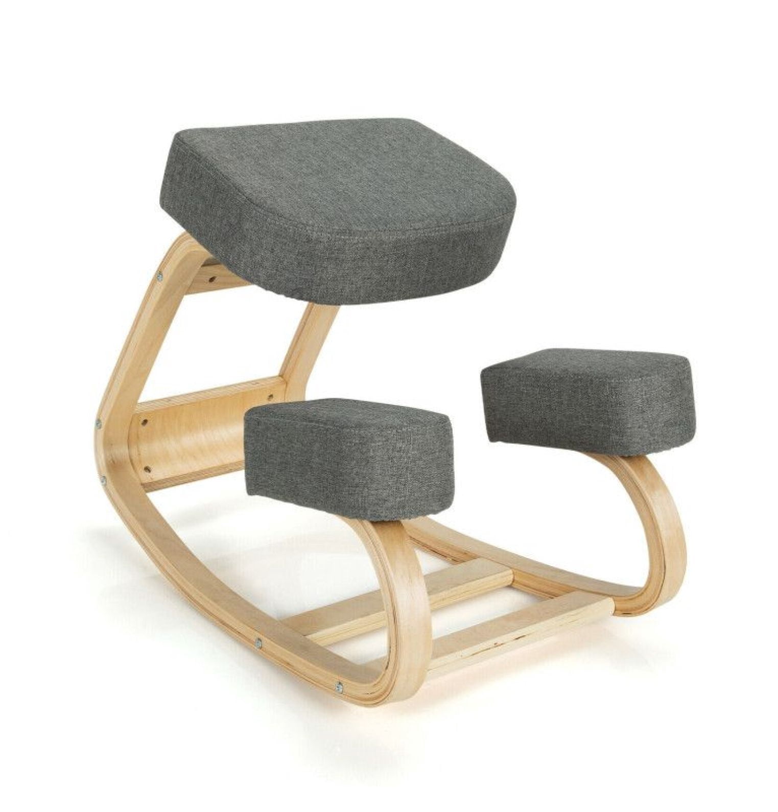 Kneeling Chair Rocking Ergonomic Office Stool - Posture Corrector ...