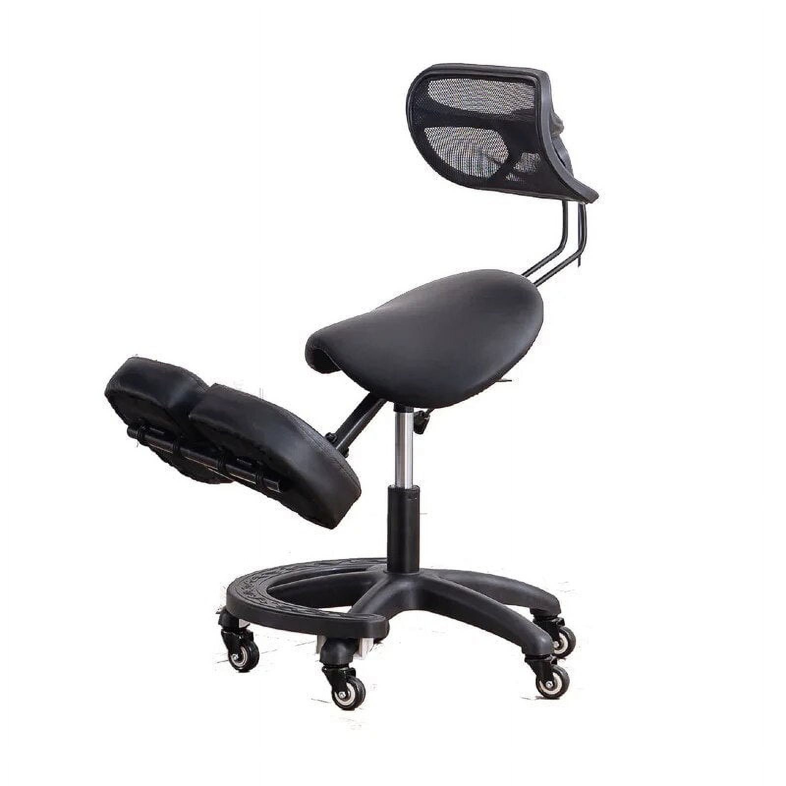 Kneeling Chair with Wheels and Back Support Ergonomic Computer Chair ...