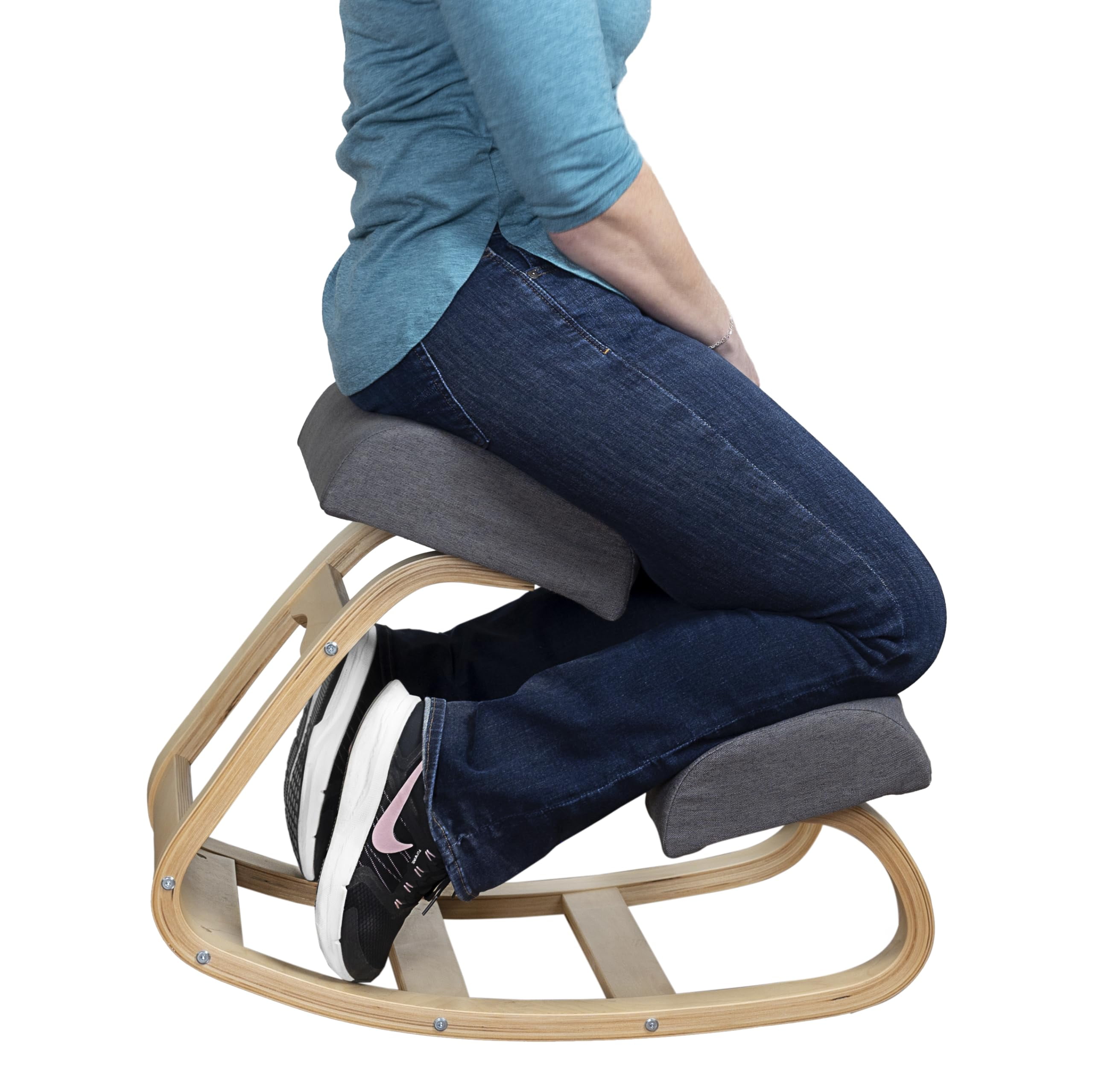 Kneeling Desk Chair, Sturdy Ergonomic Kneeling Chair for Office and ...