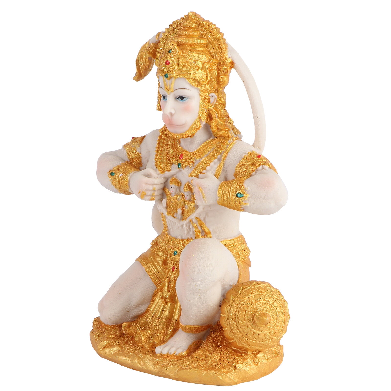 Kneeling Monkey Statue Outdoor Ornaments Figurines Goldendoodle ...
