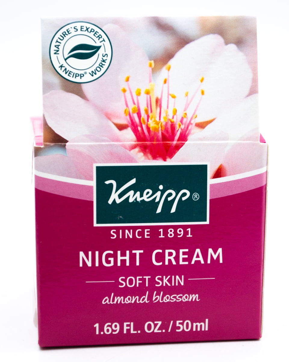 Kneipp Night Cream, Soft Skin Almond Blossom 1.69 fl oz - Walmart.com