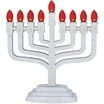 Exquisite Modern Electronic Menorah LED Lighted Rods Battery & USB ...
