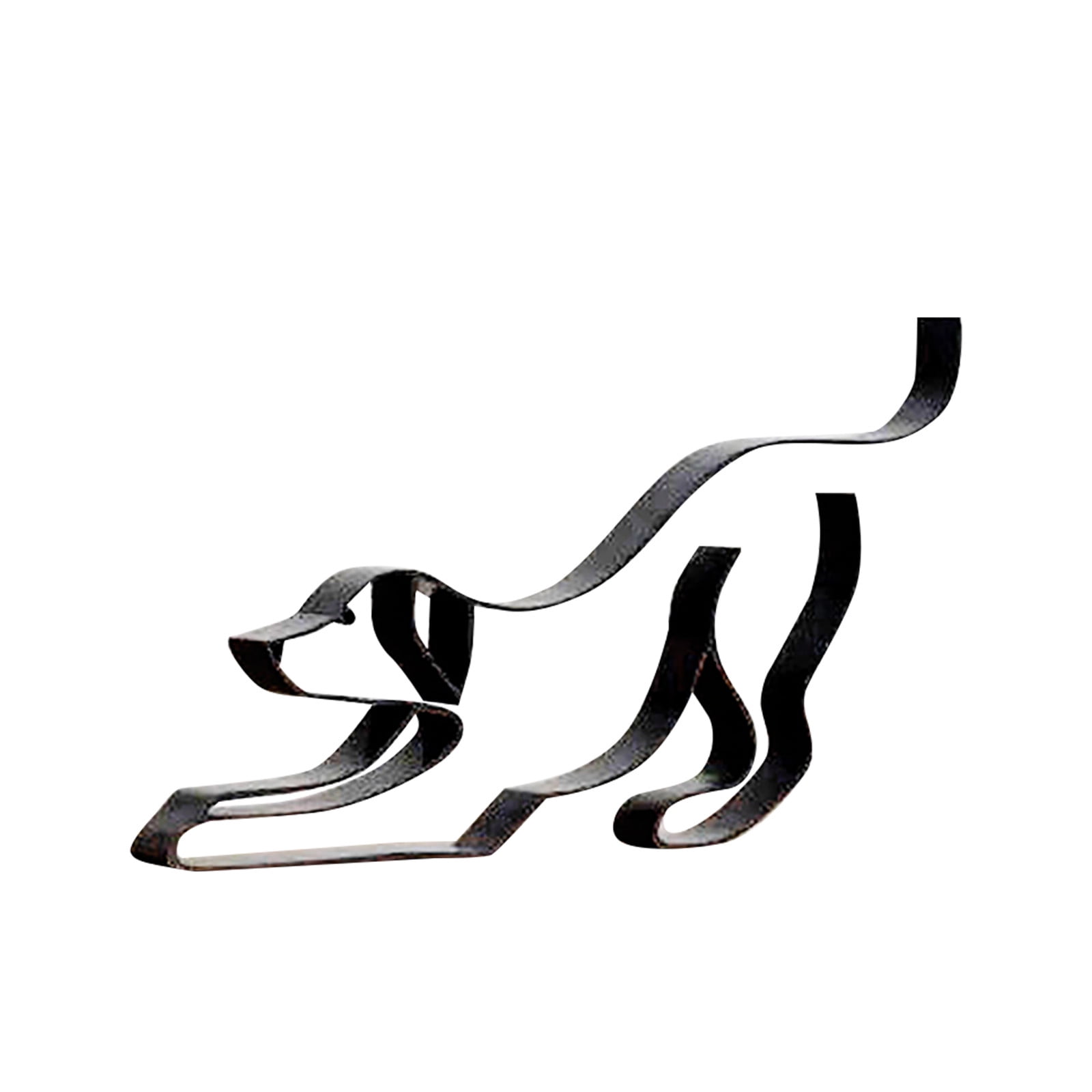 Knick-Knacks Dog Minimalist Arts Sculpture Personalized Gift Metal ...