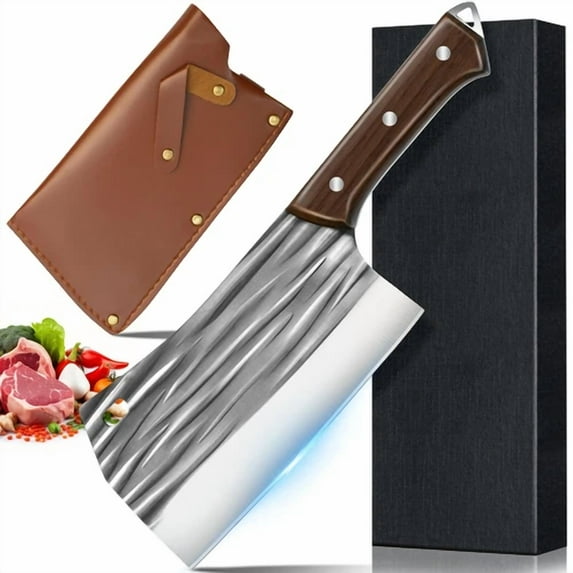 Knife Asian Kitchen Knife Butcher Chef Boning Knife Cleaver Chopping ...