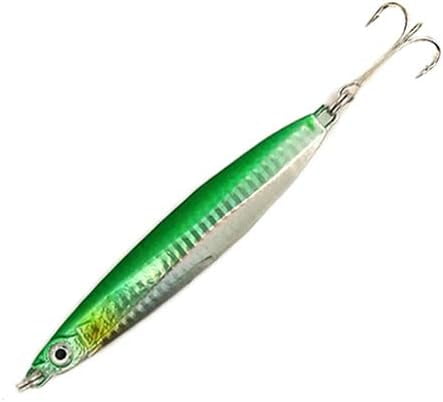 Knife Colt Sniper Jigs Fishing Lures 150g, 6 Pcs Green Mackerel Finish ...