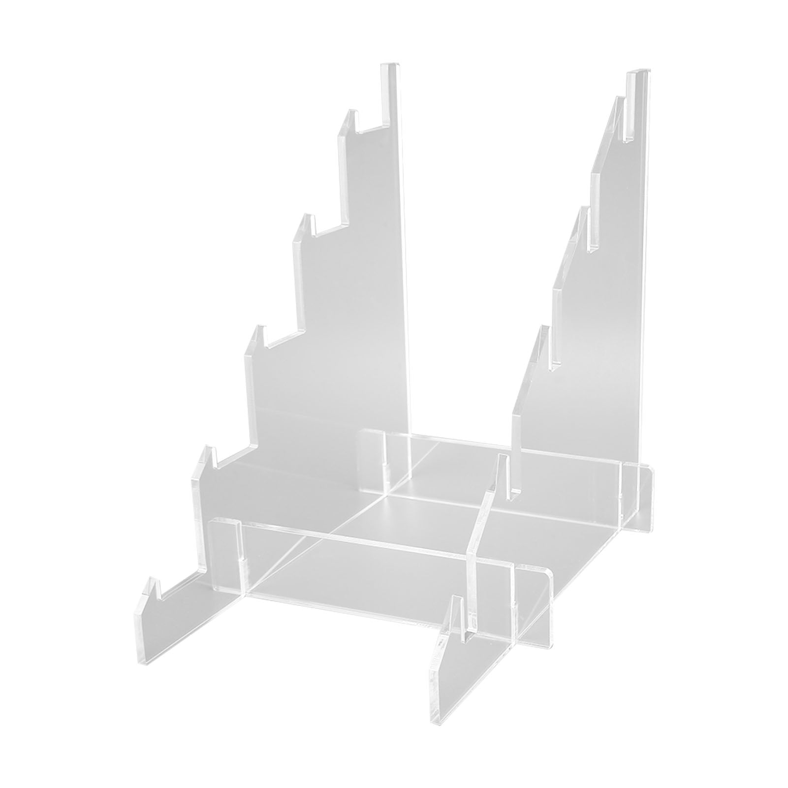 Knife Holder Transparent Acrylic Material Knife Display Stand Compact ...