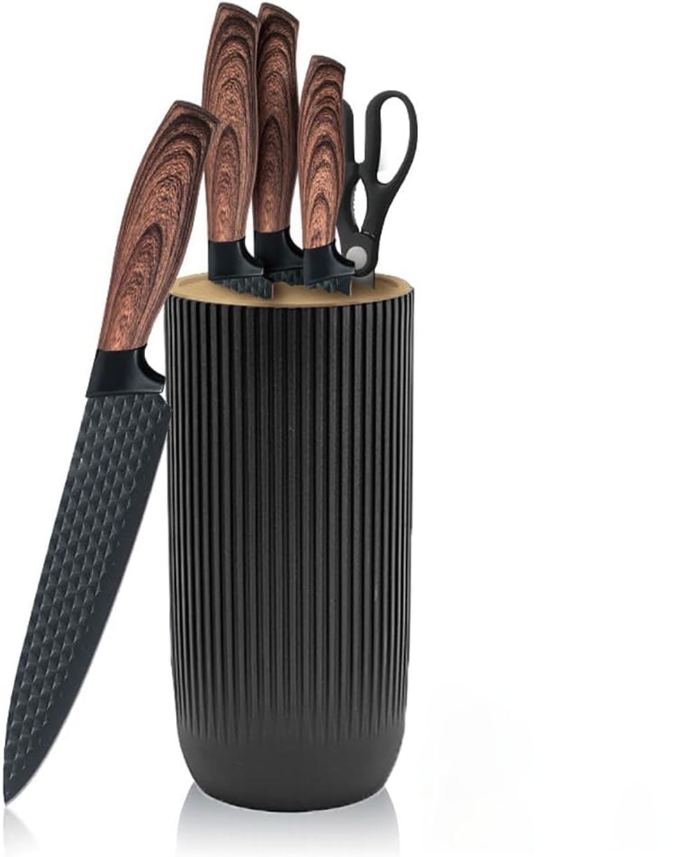 Knife Set, AOKIWO 8-Piece Kitchen Knife Set for Chef, Anti-Rust Non ...