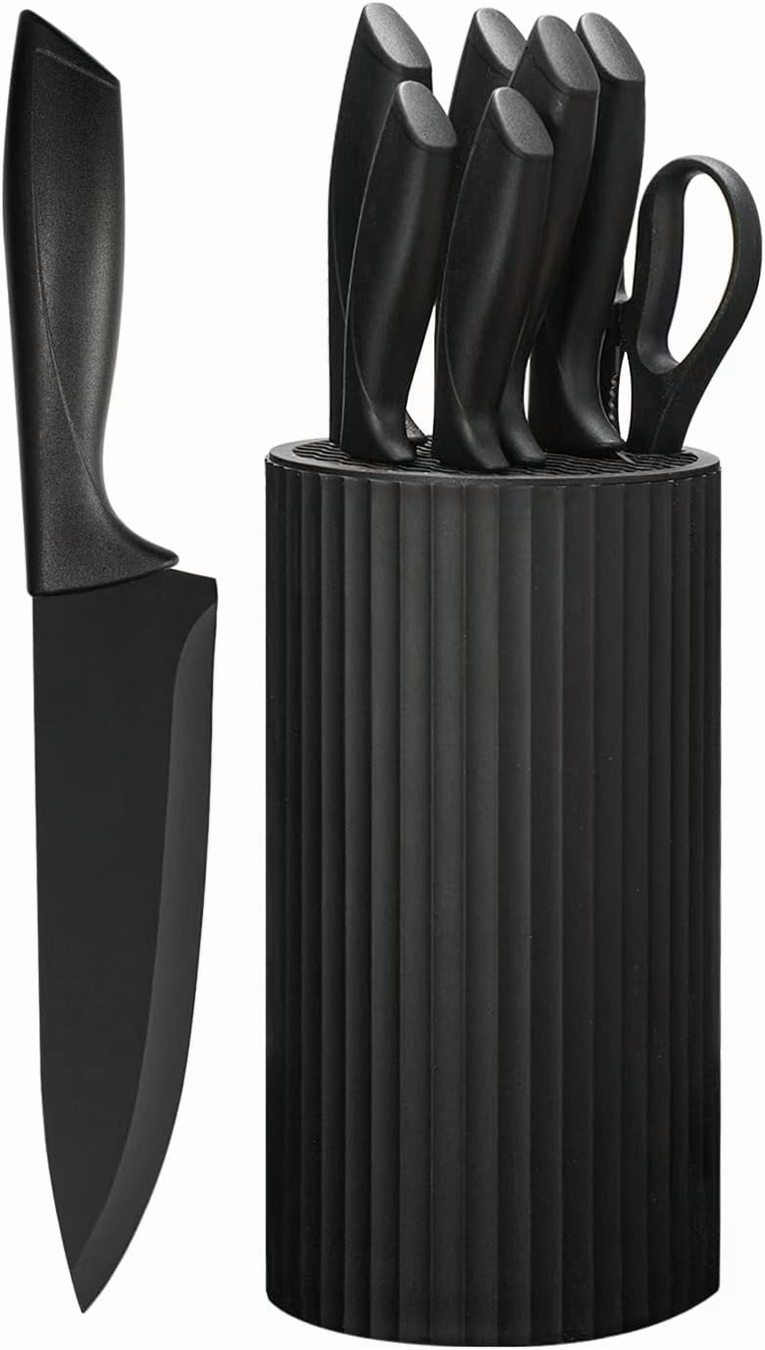 Knife Set, Kitchen Knife Set for Chef, Sharp Knife Set with Universal ...