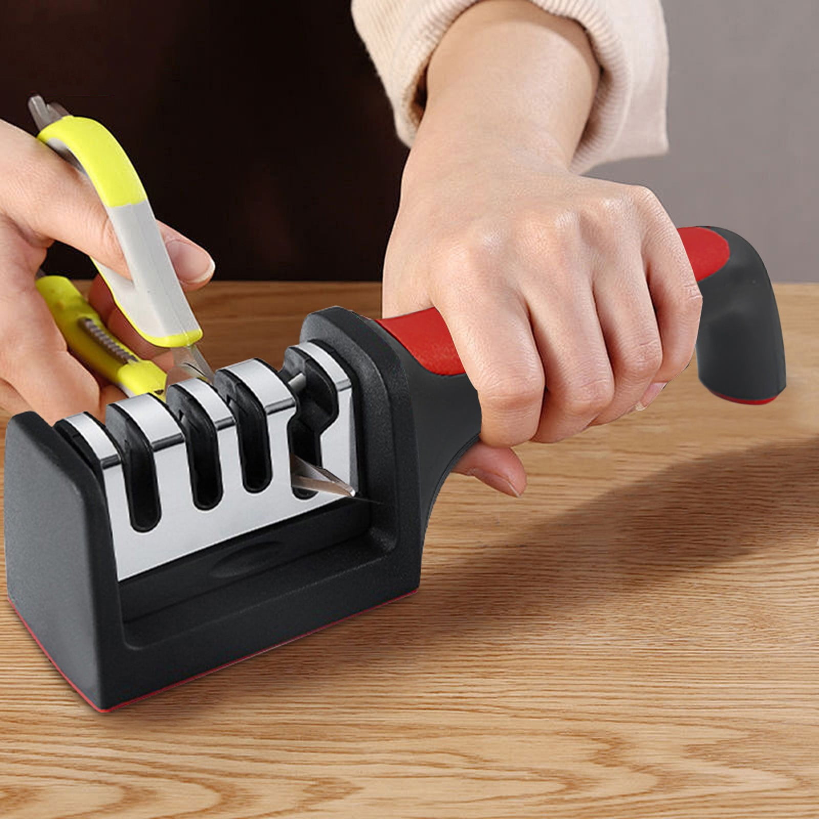 Knife Sharpener 4 Stage Buy It 8.7 Inch Knife Sharpeners for Kitchen ...