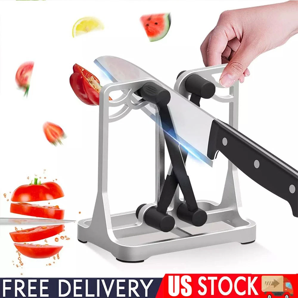 Knife Sharpener As Seen On Tv Tungsten Carbide Kitchen Sharpening Tool Sharp - Walmart.com