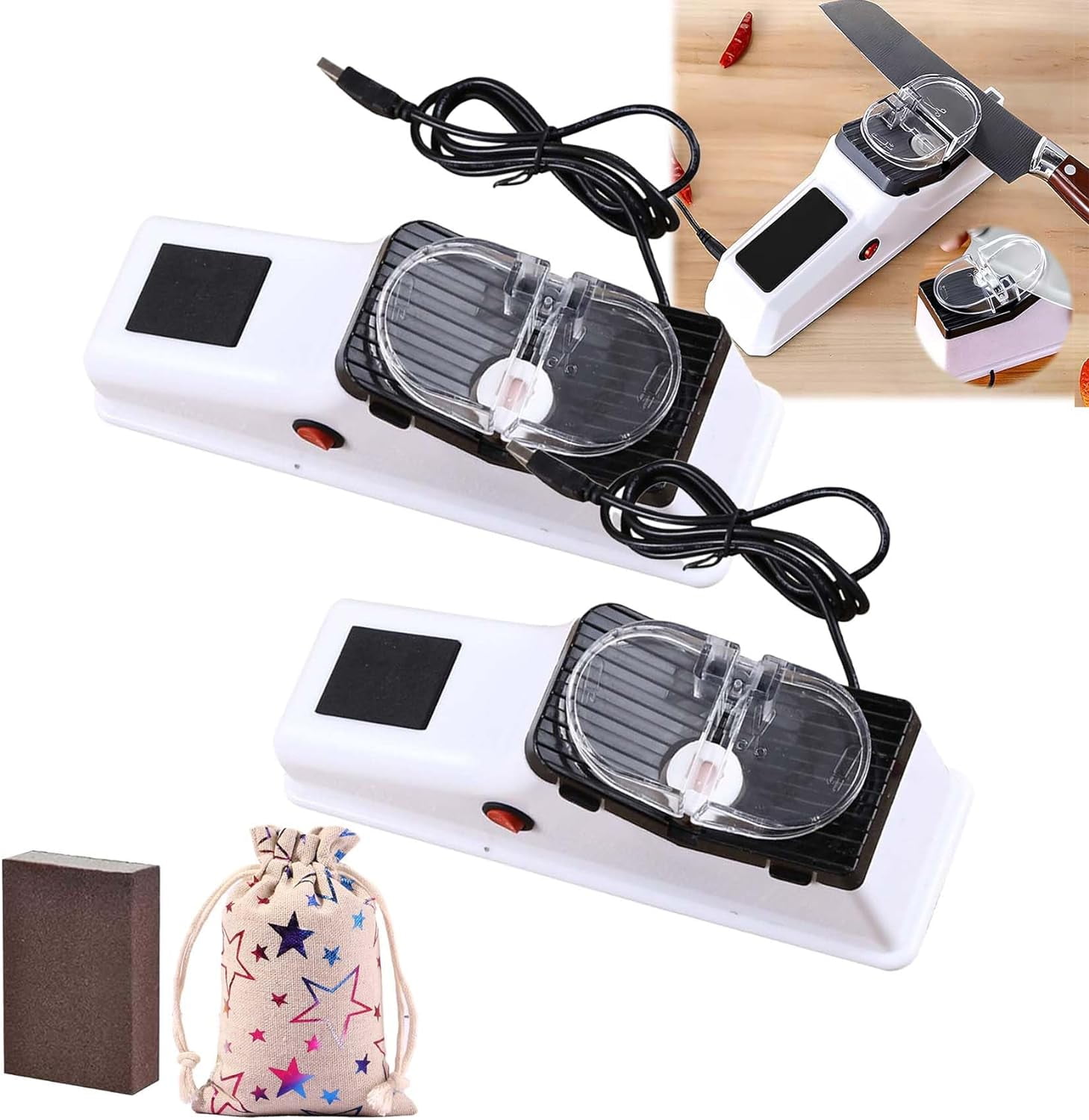 Knife Sharpener Electric, Electric Knife Sharpener, 2024 New ...